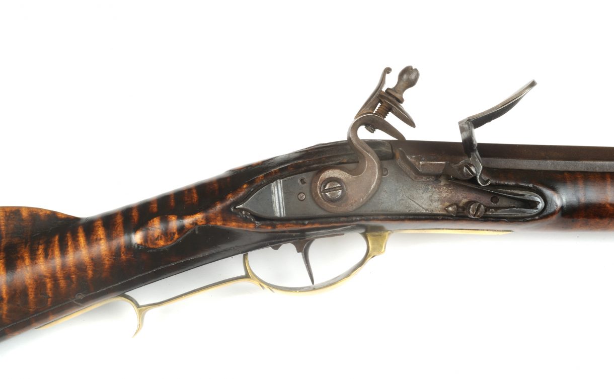Pennsylvania long rifle, Possibly made in Reading, ca. 1780-1790 - The ...