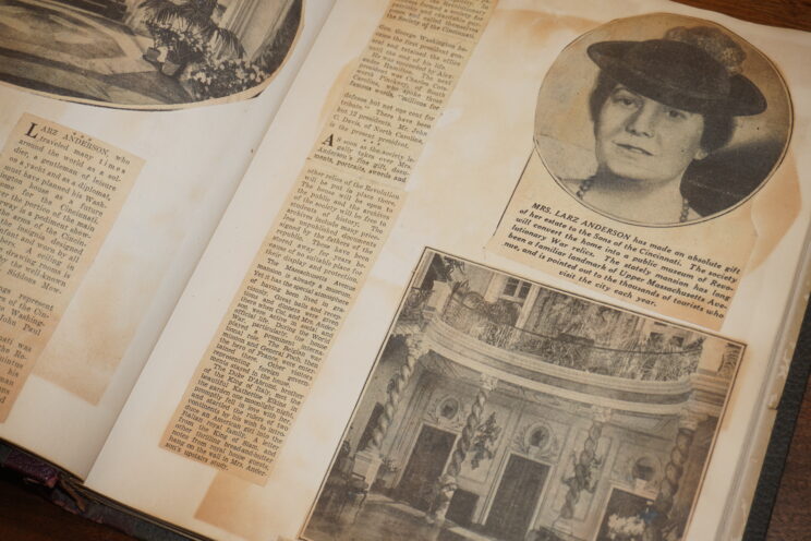 Lunch Bite - A Scrapbook Documenting Isabel Anderson’s Gift of Anderson ...