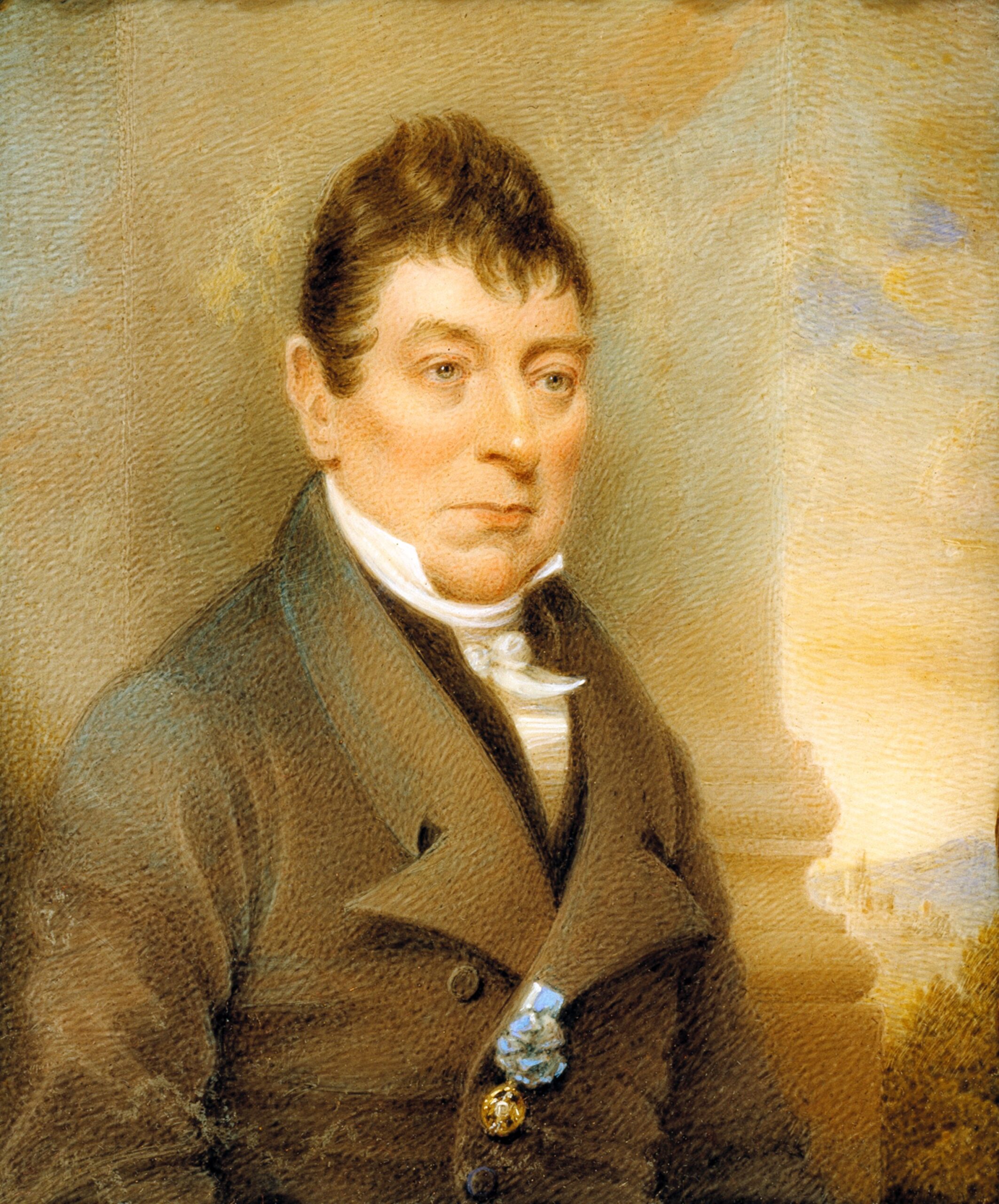 Lunch Bite—A Portrait Miniature of the Marquis de Lafayette Painted ...