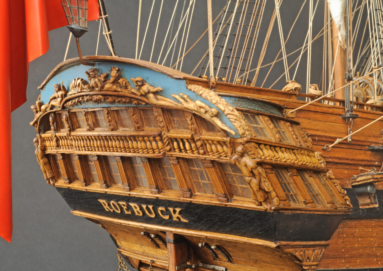 Lunch Bite—An 1830s Model of HMS Roebuck - The American Revolution ...